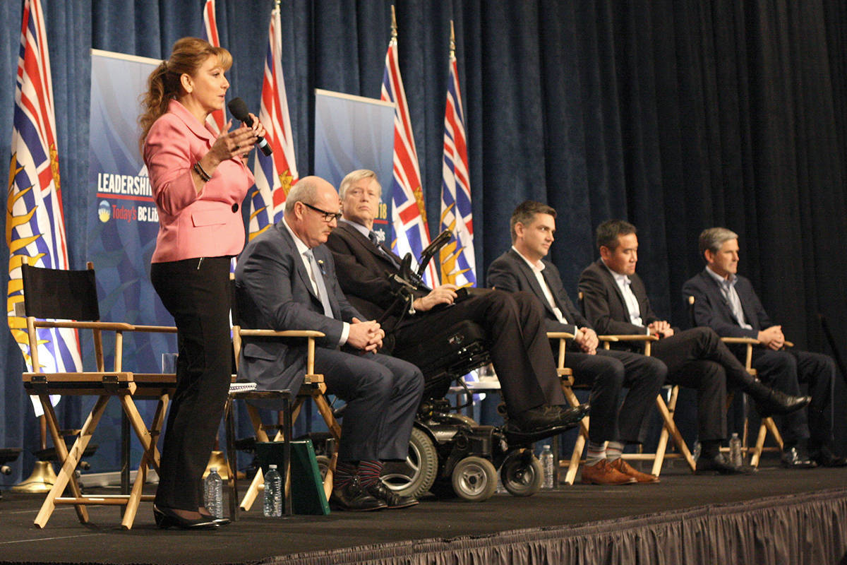 B.C. Liberal leadership candidates debate different paths for party ...